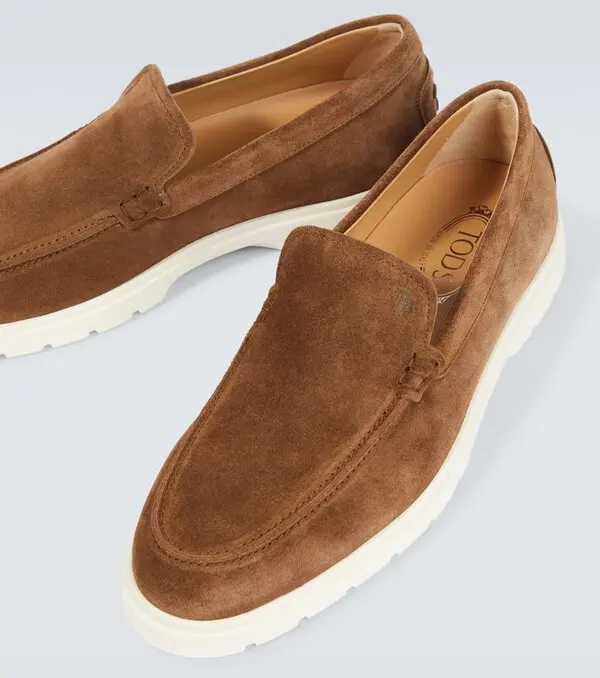 TOD'S Suede Loafers