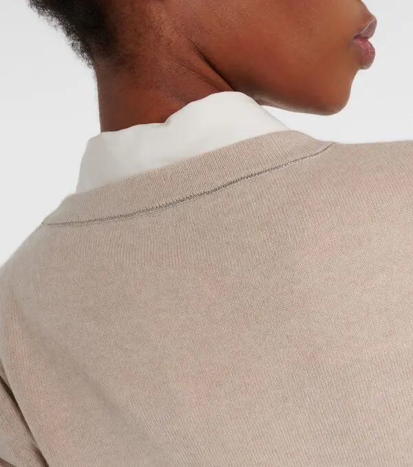 Brunello Cucinelli Cashmere Sweater - Beige