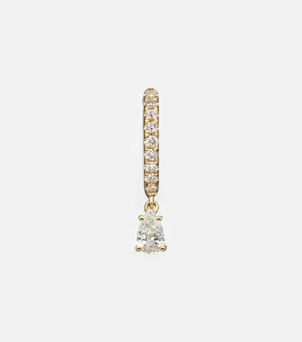 ANITA KO 18kt Single Earring With Diamonds - Gold