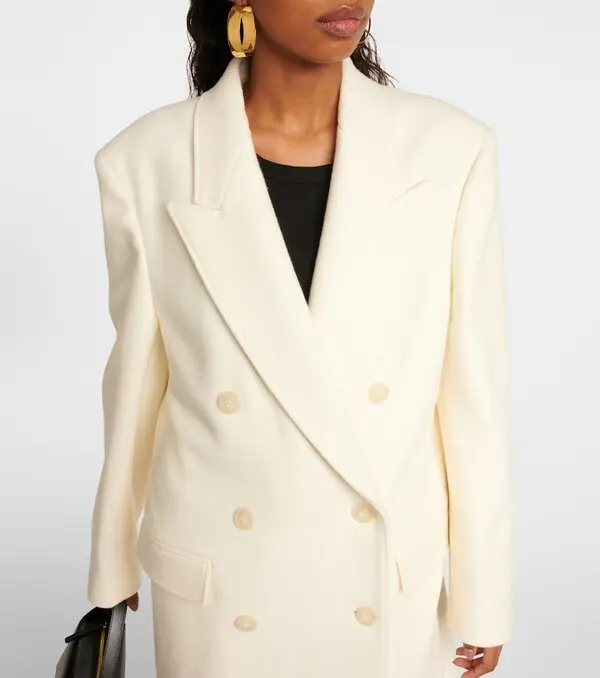 NILI LOTAN Edmont Wool-blend Coat