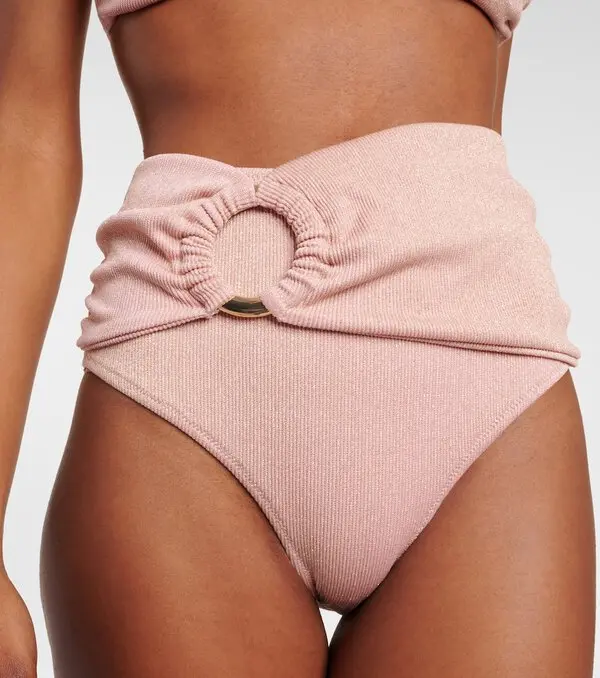ALEXANDRA MIRO Dorit Ring-detail Bikini Bottom