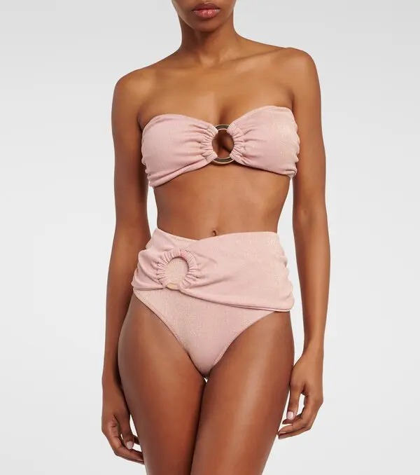 ALEXANDRA MIRO Dorit Ring-detail Bikini Bottom