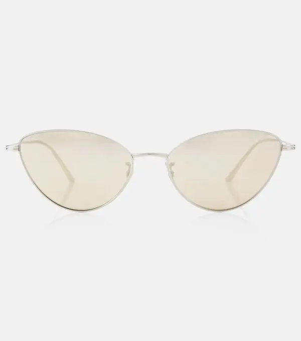 Khaite X Oliver Peoples 1988c Cat-eye Sunglasses - Silver