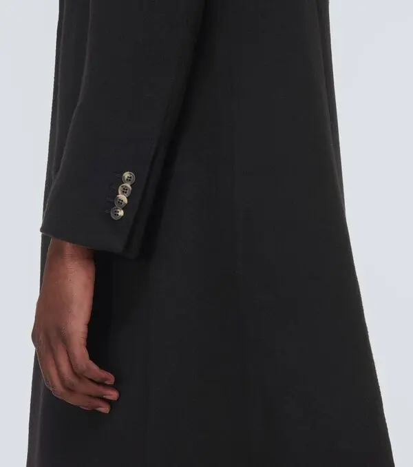 Gabriela Hearst Slade Single-breasted Cashmere Coat