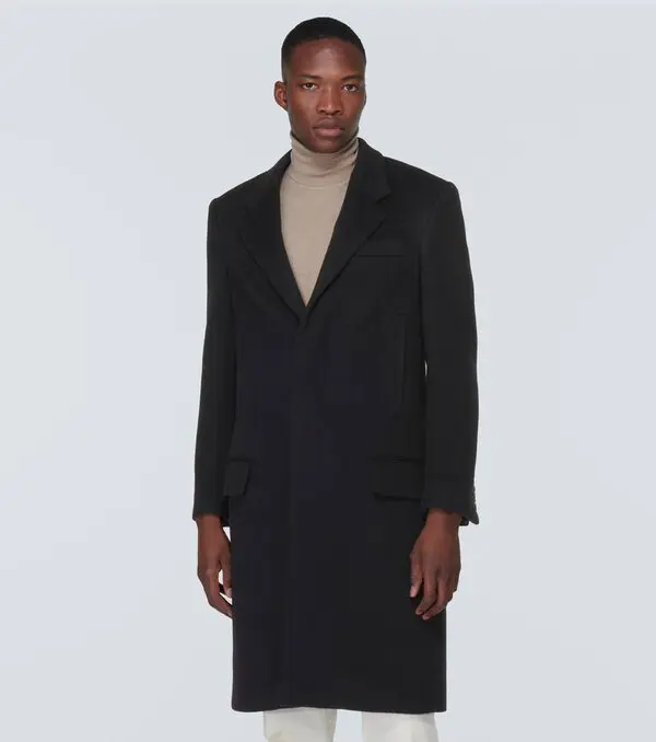 Gabriela Hearst Slade Single-breasted Cashmere Coat