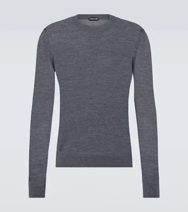 TOM FORD Wool Sweater - Grey