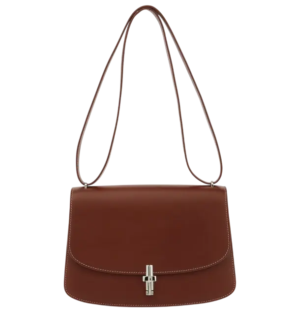 THE ROW Sofia 10 Leather Shoulder Bag