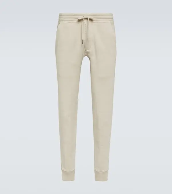 TOM FORD Cotton Sweatpants - Beige