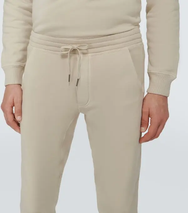 TOM FORD Cotton Sweatpants - Beige