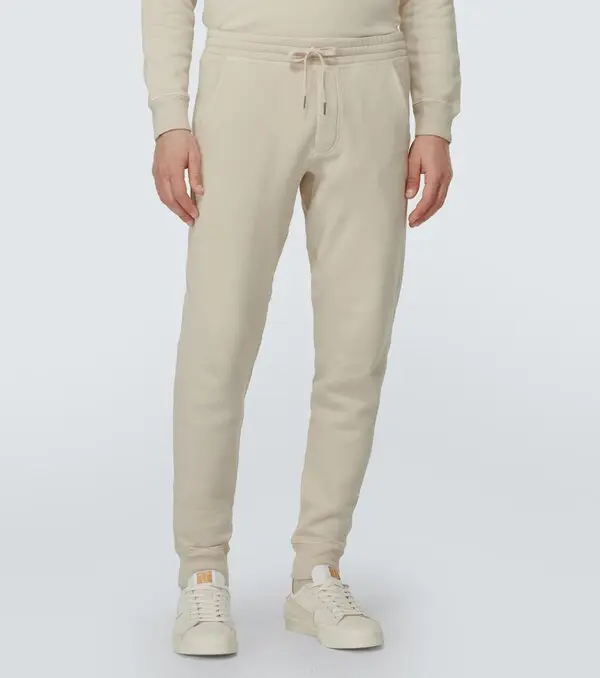 TOM FORD Cotton Sweatpants - Beige