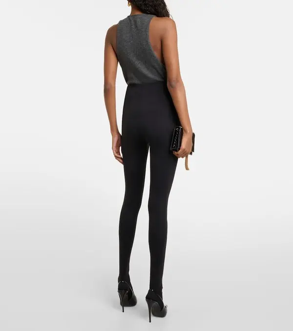 Wardrobe.NYC High-rise Tights - Black