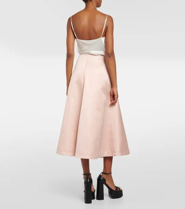 Altuzarra Varda Midi Skirt - Pink