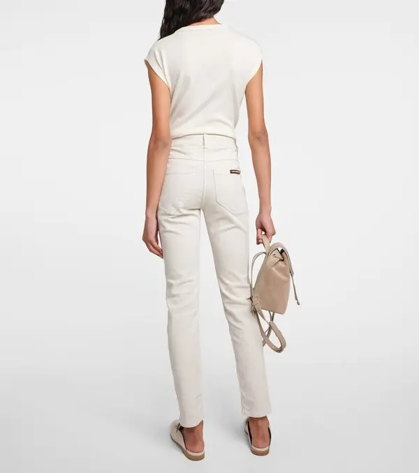Brunello Cucinelli Mid-rise Slim Jeans