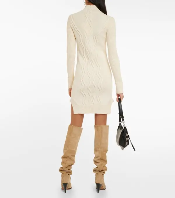 Isabel Marant Étoile Atina Cable-knit Minidress