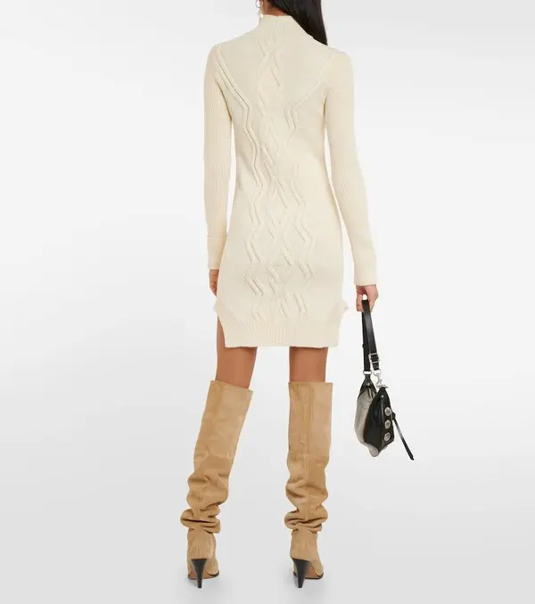 Isabel Marant Étoile Atina Cable-knit Minidress