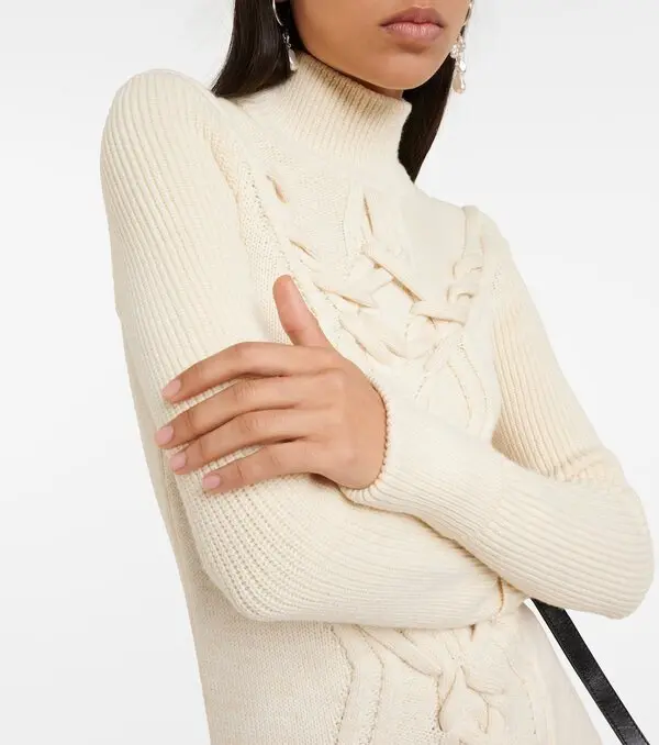 Isabel Marant Étoile Atina Cable-knit Minidress