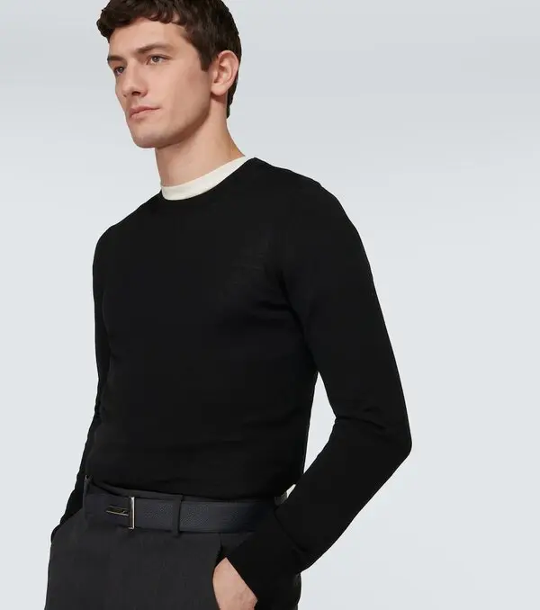 TOM FORD Wool Sweater - Black