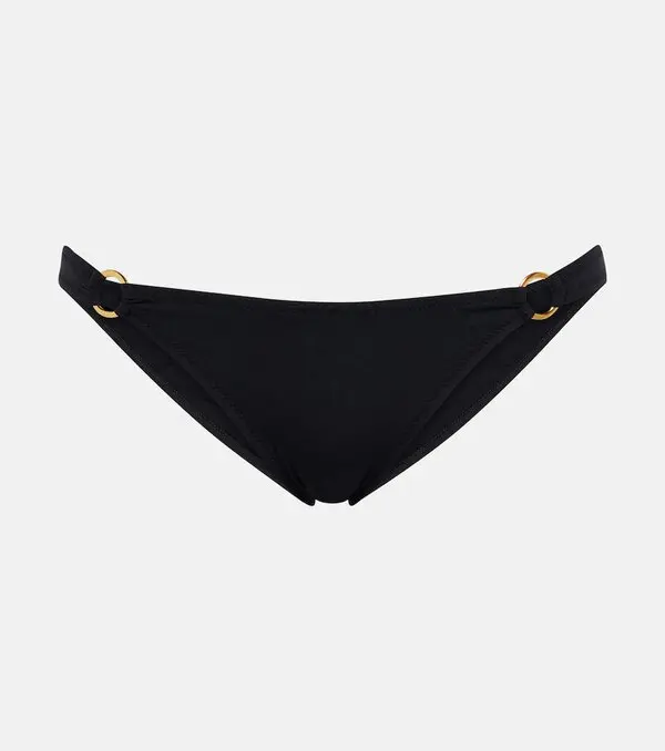 Melissa Odabash Caracas Low-rise Bikini Bottom - Black