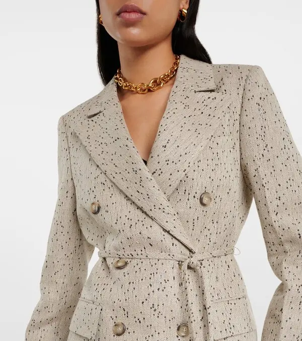 Altuzarra Hattson Sequined Tweed Blazer