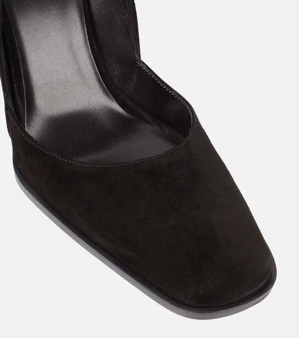 THE ROW Mae Suede Pumps
