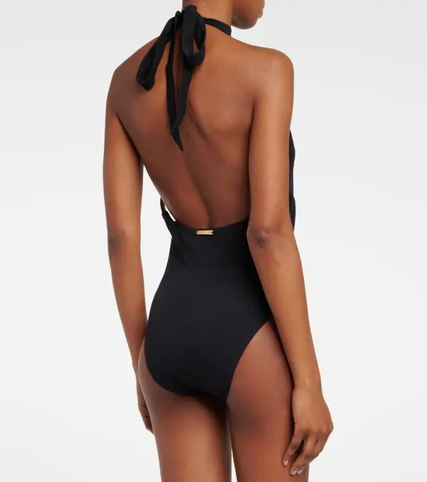 ALEXANDRA MIRO Carey Halterneck Swimsuit
