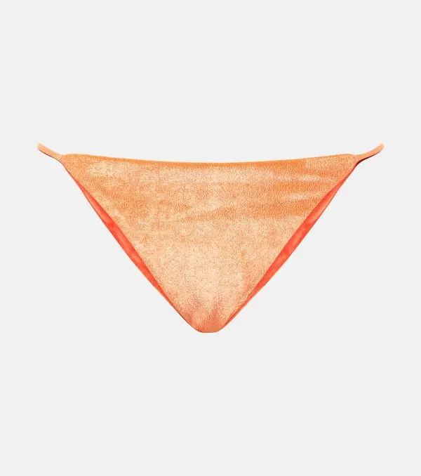 Jade Swim Bare Minimum Bikini Bottom - Orange