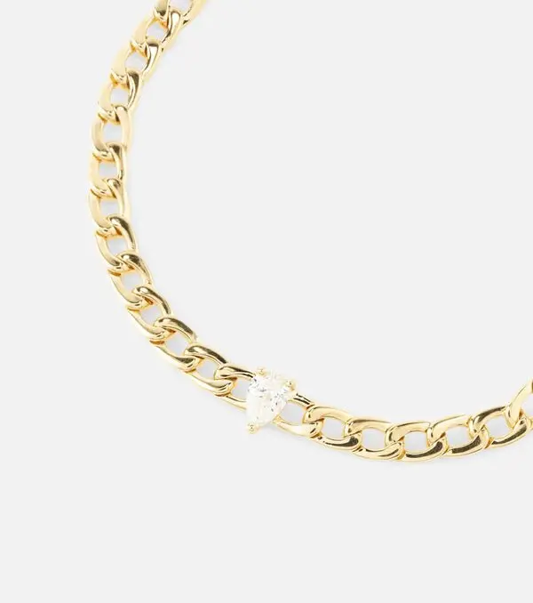 ANITA KO 18kt Chain Bracelet With Diamond