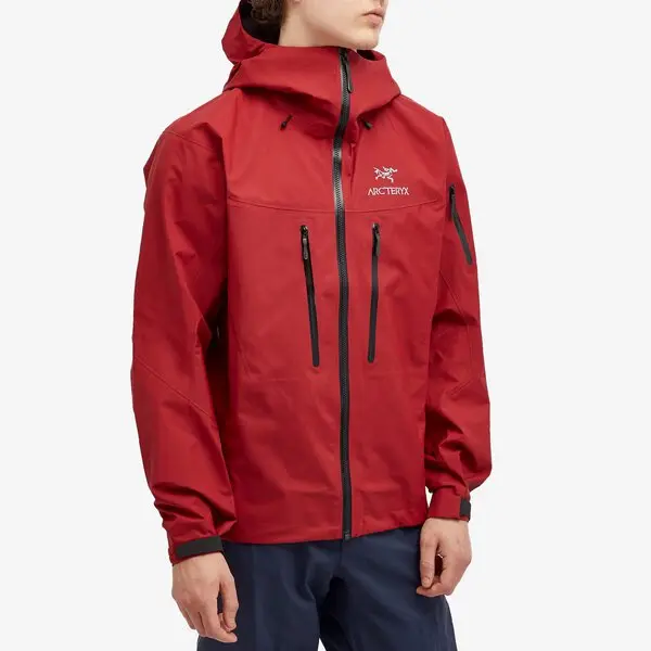 Arc'Teryx Alpha Sv Jacket In Bordeaux - 20% Off | Editorialist