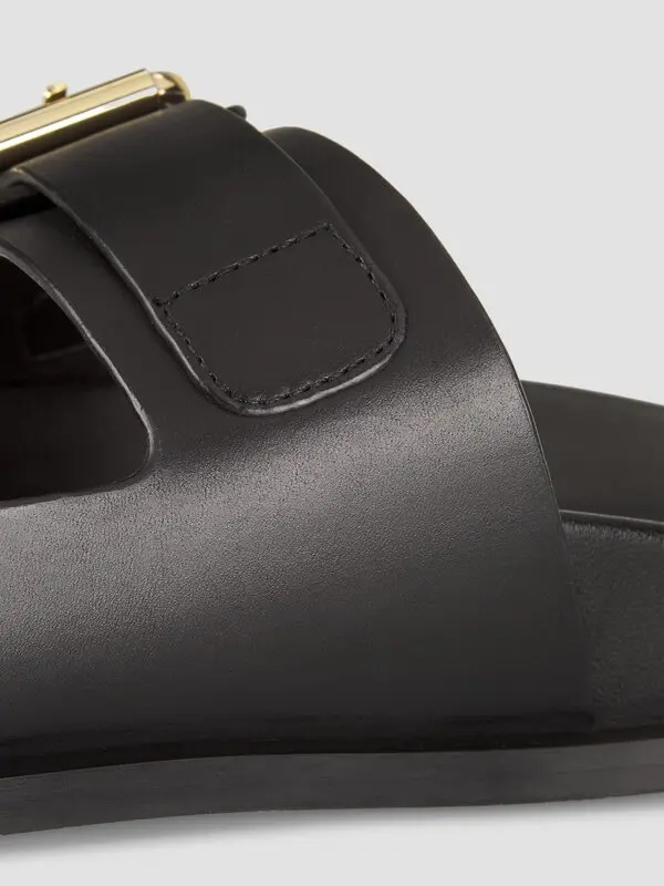 A.emery Prince Leather Open-toe Sandals