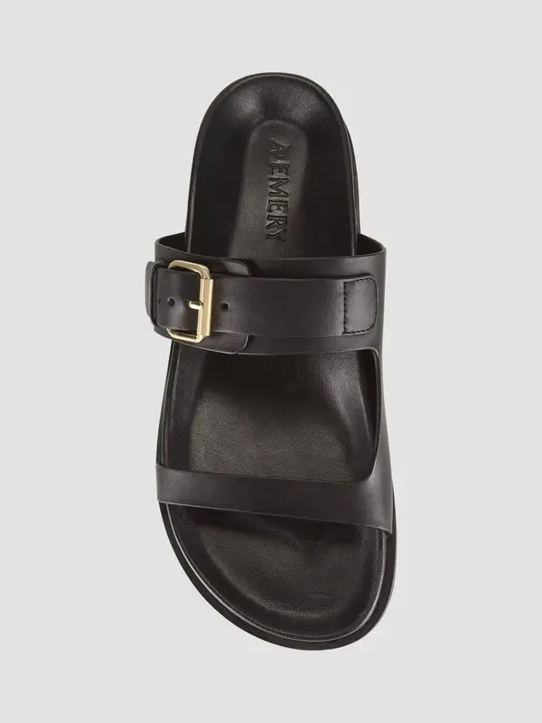 A.emery Prince Leather Open-toe Sandals