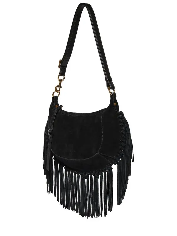 Isabel Marant Oskan Moon Suede Shoulder Bag
