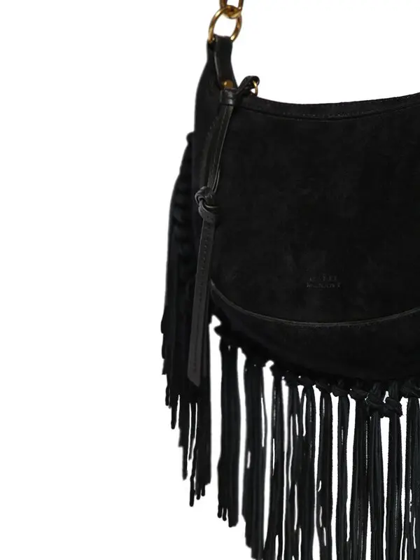Isabel Marant Oskan Moon Suede Shoulder Bag