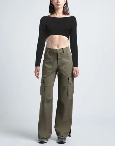 Gcds Knitted Scoop Neck Sweater