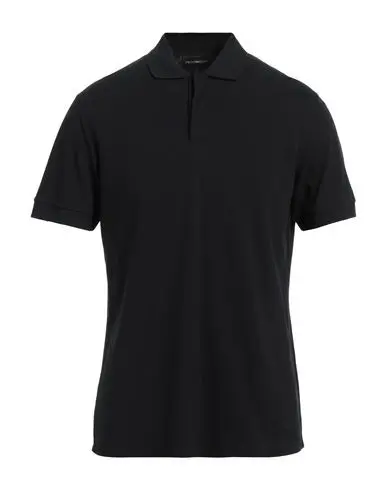 Emporio Armani Polo Shirt Size Cotton - Black