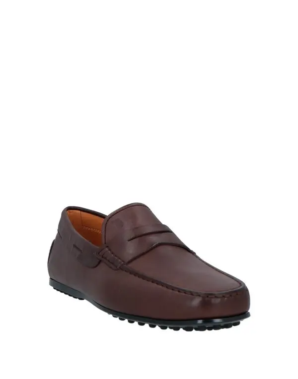 TOD'S Leather Loafers - Brown