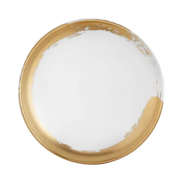 L'Objet Zen Round Tray, Small - Gold