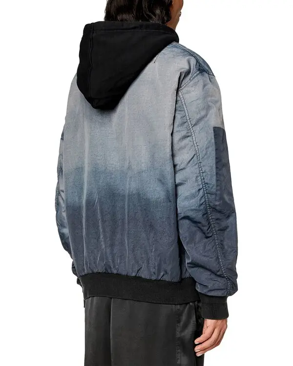 DIESEL J-common Hooded Bomber Jacket