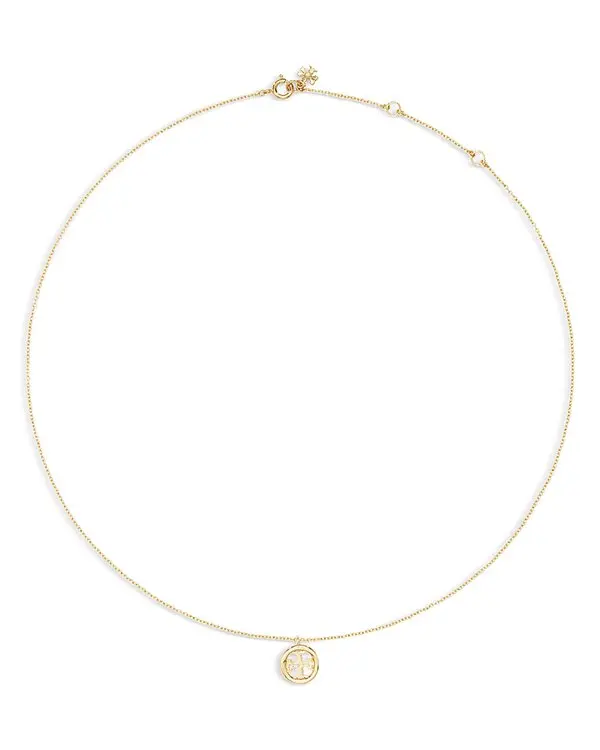 Tory Burch Miller Pendant Necklace - Gold