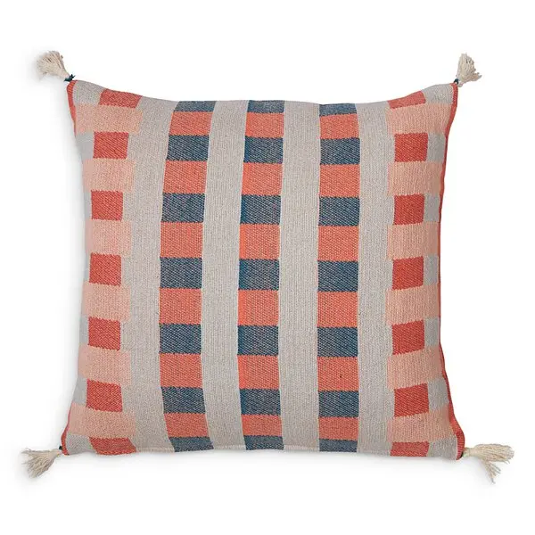 ROSELLI Desert Sunset Decorative Pillow, 20 X 20 - Coral