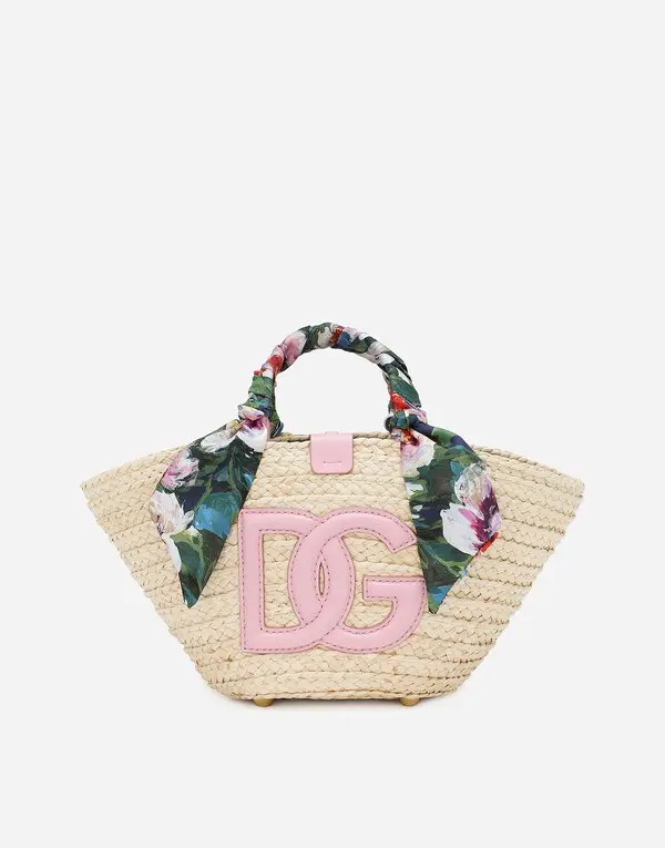 Dolce & Gabbana Small Kendra Shopper With Dg Logo - Multicolor