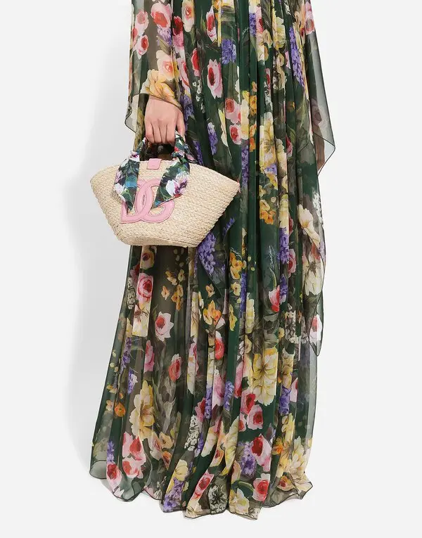 Dolce & Gabbana Small Kendra Shopper With Dg Logo - Multicolor