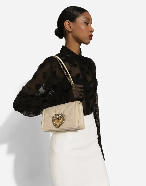 Dolce & Gabbana Medium Devotion Shoulder Bag
