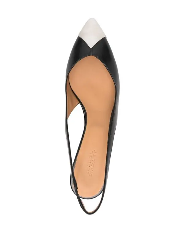 Isabel Marant Étoile 50mm Elina Leather Pumps - Black