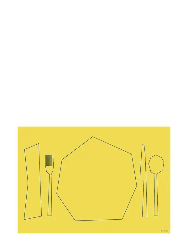 CU I SEEYOU Graphic-print Platemat