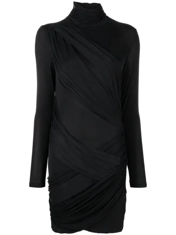 Gauge81 Kores Draped Mini Dress