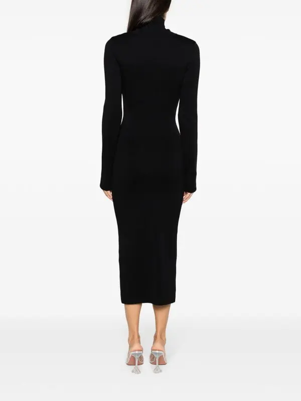 Gauge81 Suno Roll-neck Maxi Dress