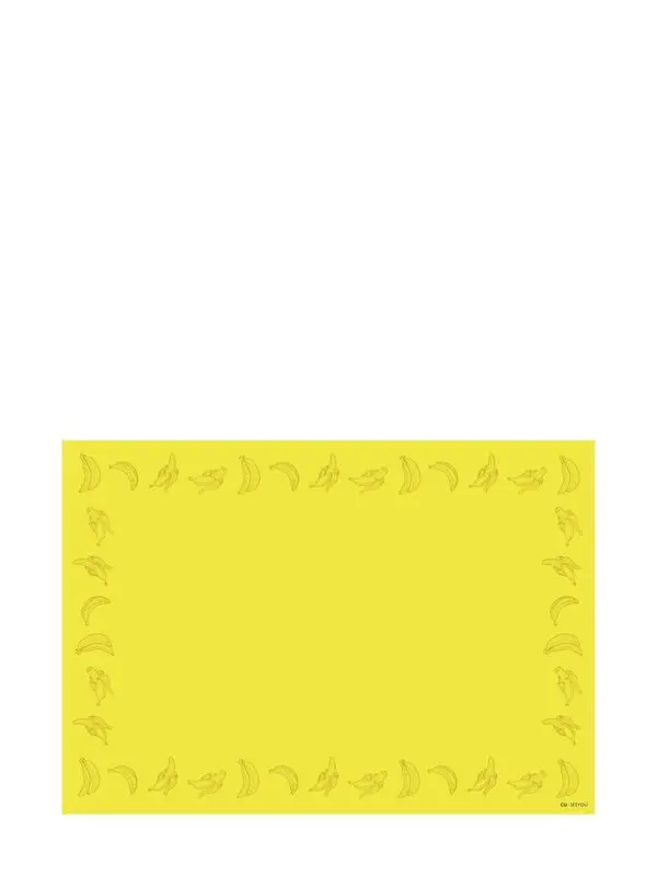 CU I SEEYOU Fruit-print Platemat