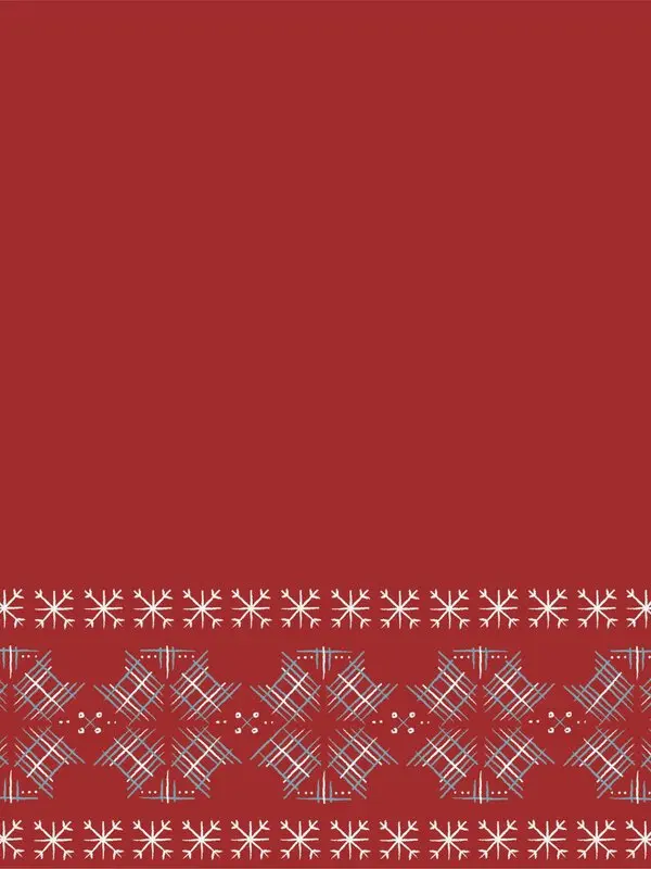 CU I SEEYOU Snowflake-print Platemat