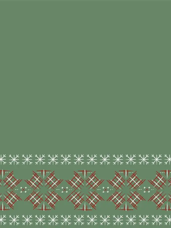 CU I SEEYOU Snowflake-print Platemat