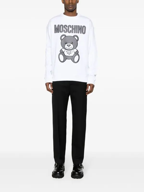 Moschino Teddy Bear Logo Sweatshirt